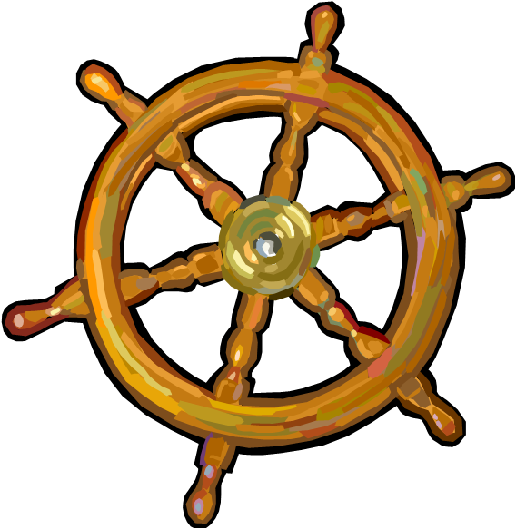 Family Of The Month - Ship Wheel Transparent Background - (568x583) Png ...