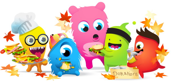 Classdojo On Twitter - Class Dojo Happy Thanksgiving - (600x286) Png ...