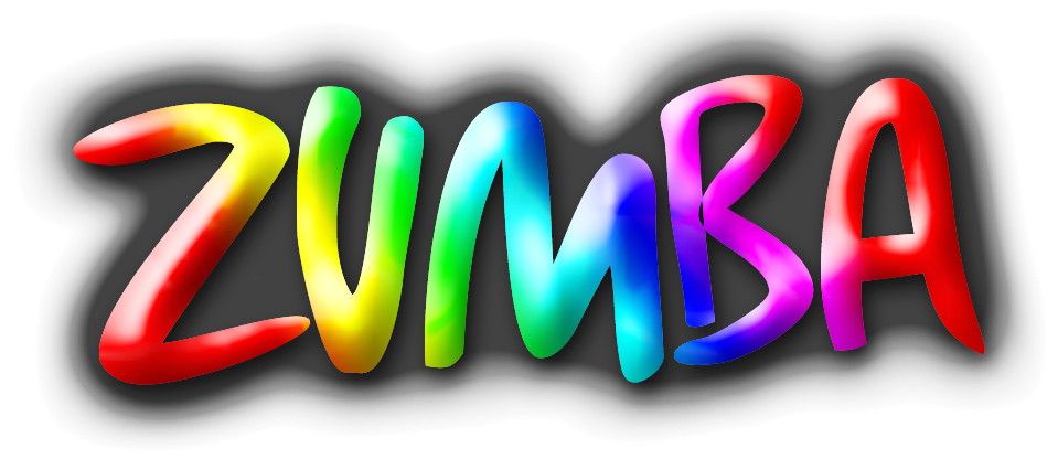 Zumba Rainbow Png - Zumba Logo Rainbow - (1140x415) Png Clipart Download