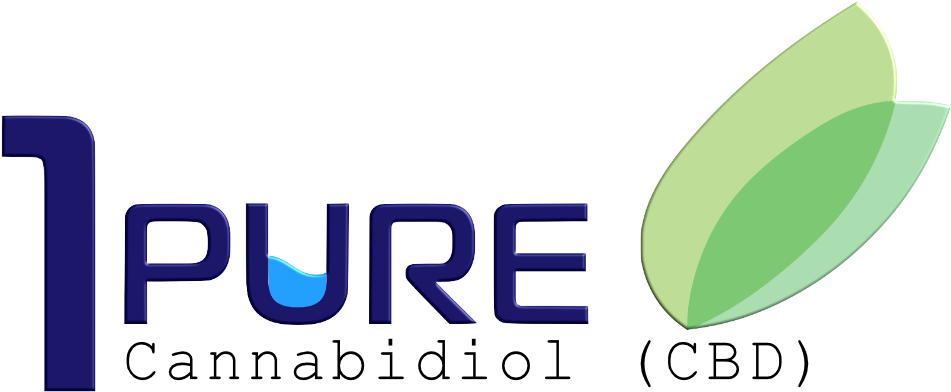 1pure Cbd Logo - Market - (1000x600) Png Clipart Download