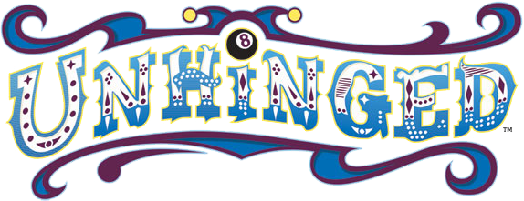 Unhinged - Mtg Unhinged Logo - (574x221) Png Clipart Download