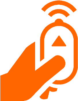 Hand Holding A Remote Control - Remote Control - (350x350) Png Clipart ...