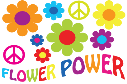 Pretty Hippie Clipart Free Flower Power More Than Ever - Flower Power ...