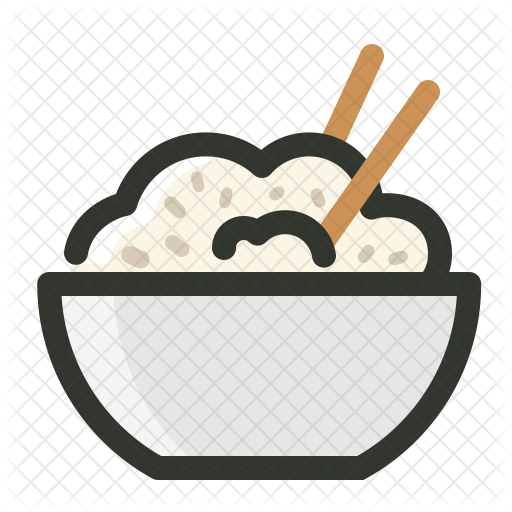Free Food Icons - Rice Icon Png - (512x512) Png Clipart Download