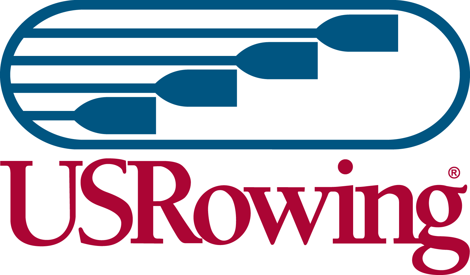 Us Rowing Logo - (1504x880) Png Clipart Download