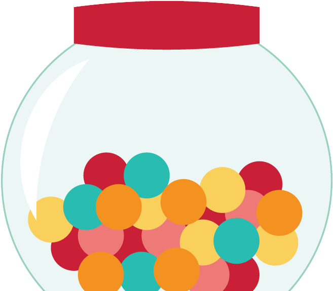 Gumball Machine Clip Art - (896x630) Png Clipart Download