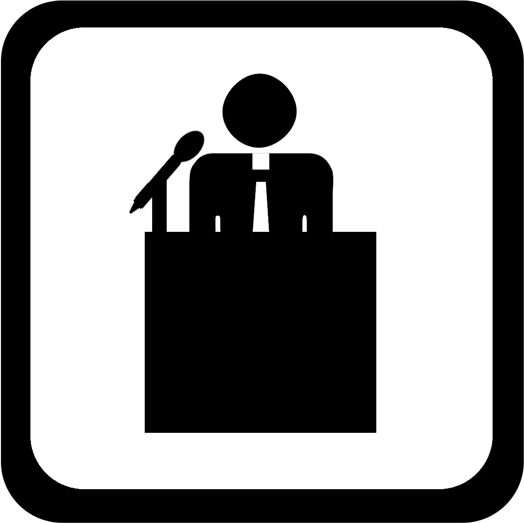 Lecture - Sign - (1181x1181) Png Clipart Download