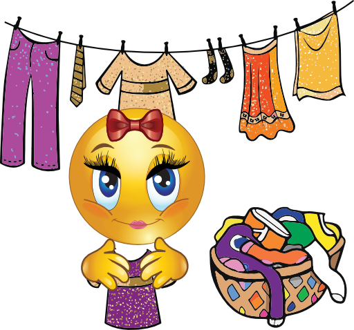 Housework Emoji - (512x478) Png Clipart Download