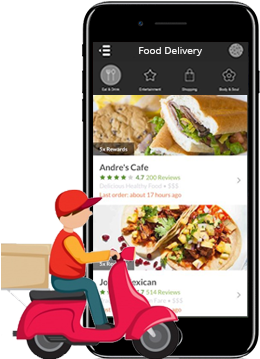Delivery - Food Delivery Tracking Png - (342x359) Png Clipart Download