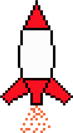 Missile - Missile Pixel Art Transparent - Full Size PNG Clipart Images ...