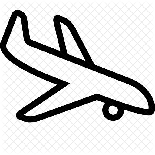 Plane Landing Icon - Airplane Landing Drawing - (512x512) Png Clipart ...
