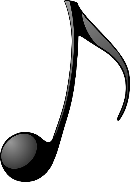Music Note Stock - Note De Musique Simple - (457x640) Png Clipart Download