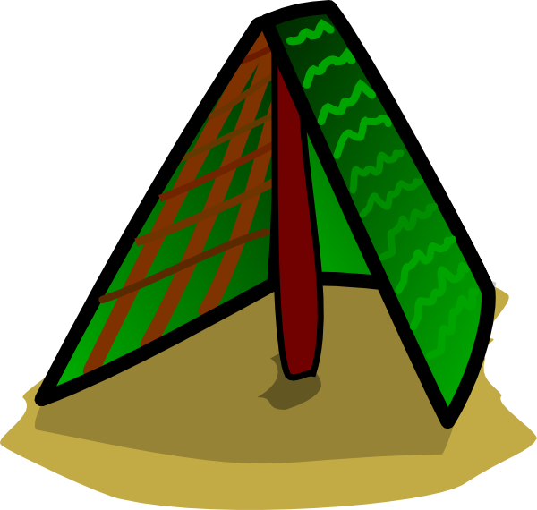 Free Camping Tent Clip Art - Cartoon Tents Transparent - (600x570) Png ...