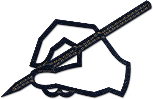 Signature Hand Clipart - Script Animated - (600x600) Png Clipart Download