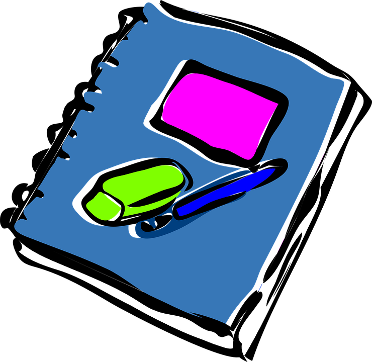 Journal - Notebook Clip Art - Full Size PNG Clipart Images Download