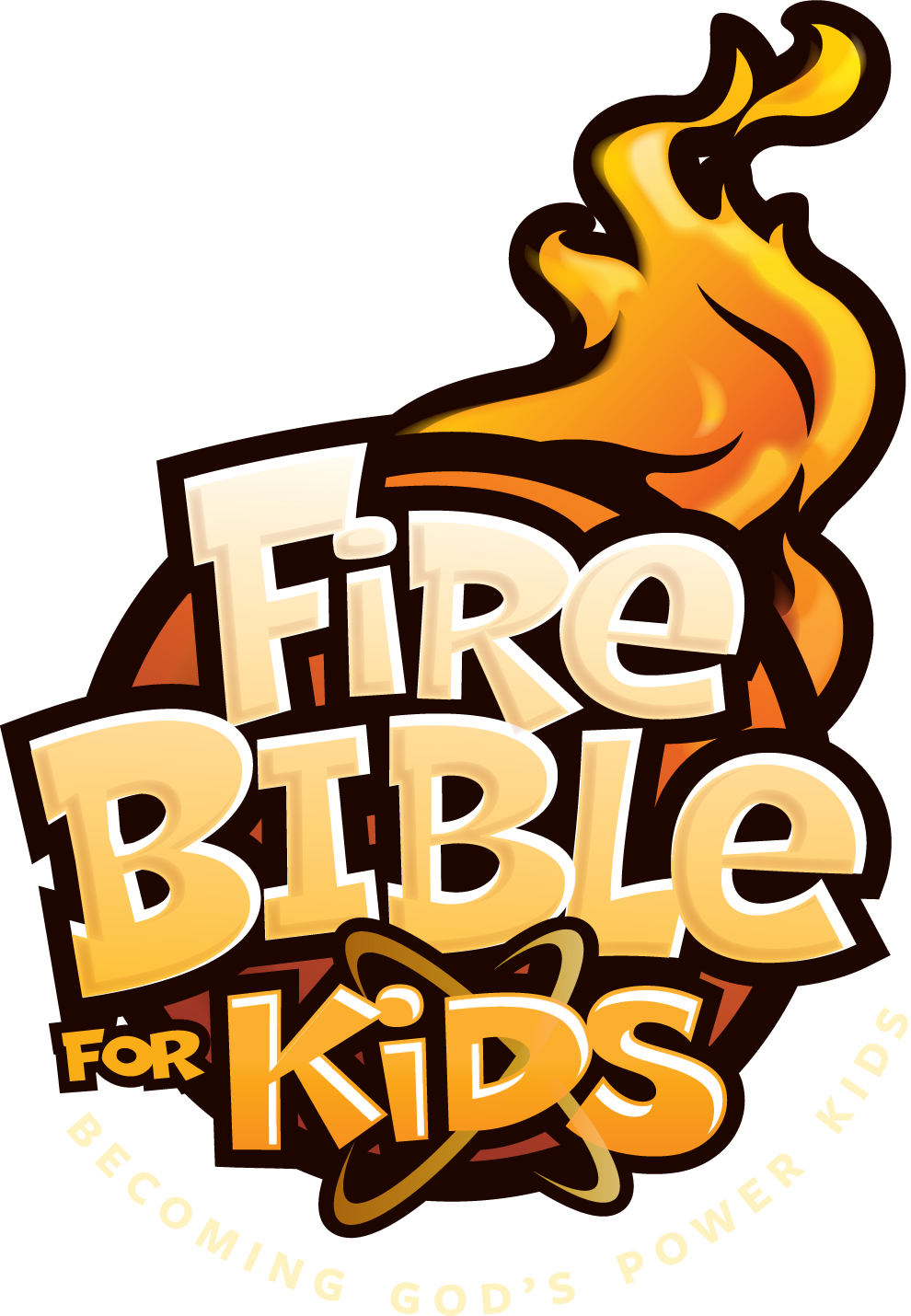 For Kids Title Art - Fire Bible For Kids-nkjv - (990x1430) Png Clipart ...
