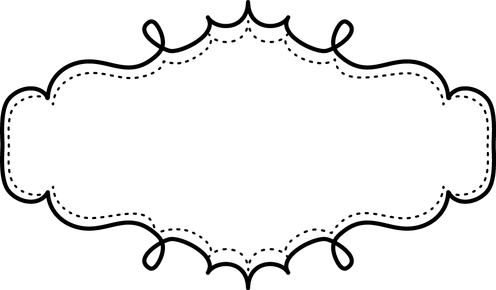 Marcos En Blanco Y Negro Para Imprimir Gratis - Marcos De Texto Png ...