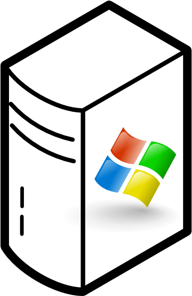 Windows Server Clip Art At Clker Com Vector Clip Art - Windows Server ...