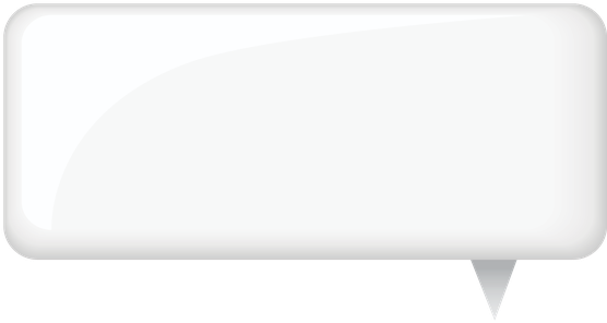 Glossy White Word Bubbles - Tool - Full Size PNG Clipart Images Download