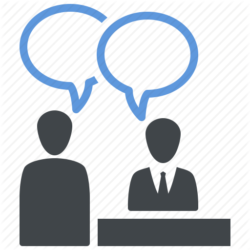 Job Interview Icon - Job Interview Icon - (512x512) Png Clipart Download