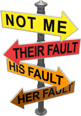 Blame - Clipart - Blame Clip Art - (284x499) Png Clipart Download