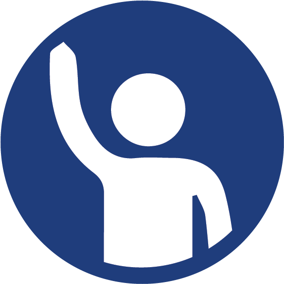 Raise-hand - - Raise Your Hand Icon - (600x600) Png Clipart Download