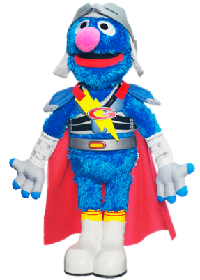 Flying Super Grover - Sesame Street Flying Super Grover 2.0 - (400x400 ...
