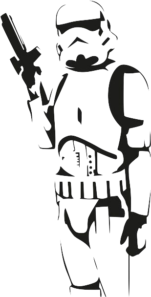 Trooper - Star Wars Stormtrooper Vector - Full Size PNG Clipart Images ...