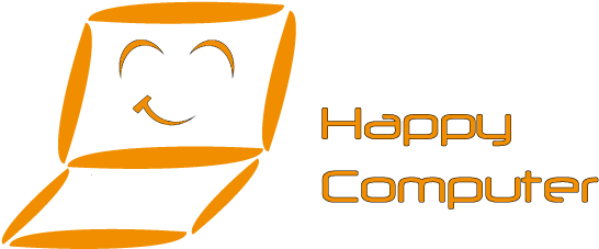 Logo Happy Computer - Computer - (601x253) Png Clipart Download