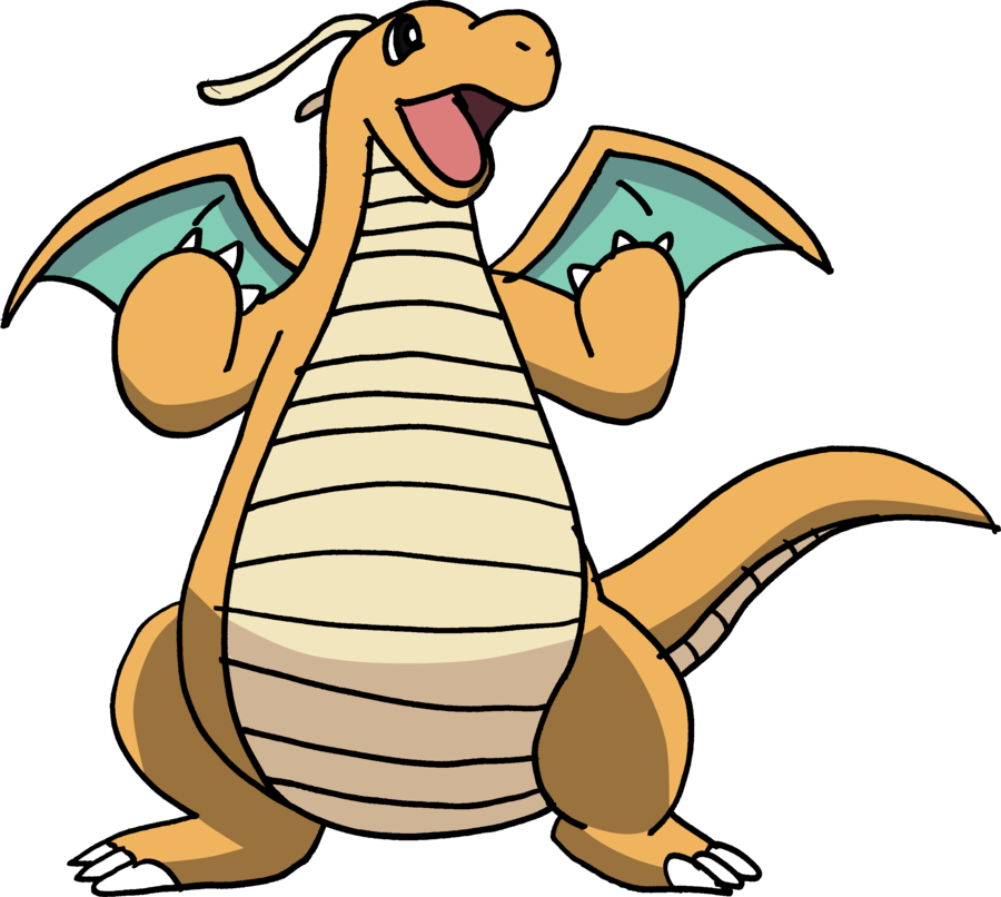 Dragonite By Tails19950 - Dragonite Art Png - (900x806) Png Clipart ...
