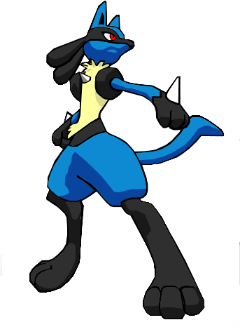 Pokemon Lucario Lucario 3rd Evolution - Cartoon - (342x497) Png Clipart ...