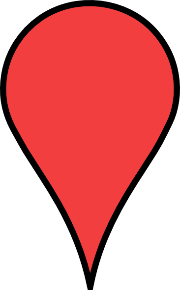 Clipart Info - Google Map Red Pin - (366x591) Png Clipart Download
