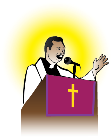 The - Pastor - (388x509) Png Clipart Download
