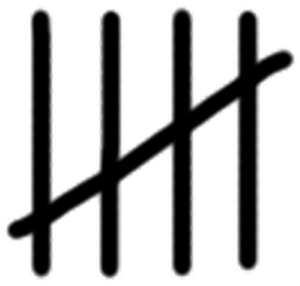 28 Collection Of Tally Marks Clipart Free - Banksy New York Vandalised ...