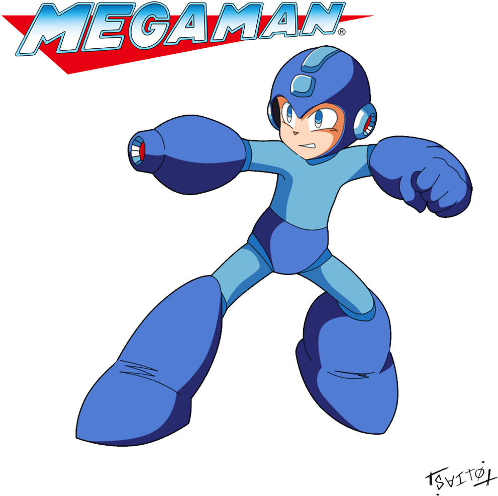 Megaman Classic Artwork By Saitokun-exe - Capcom Sound Team / Mega Man ...