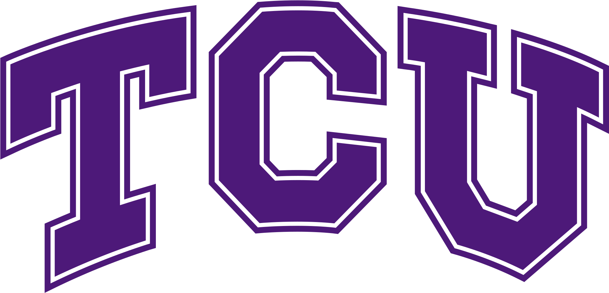 Open - Tcu Logo Png - (2000x976) Png Clipart Download
