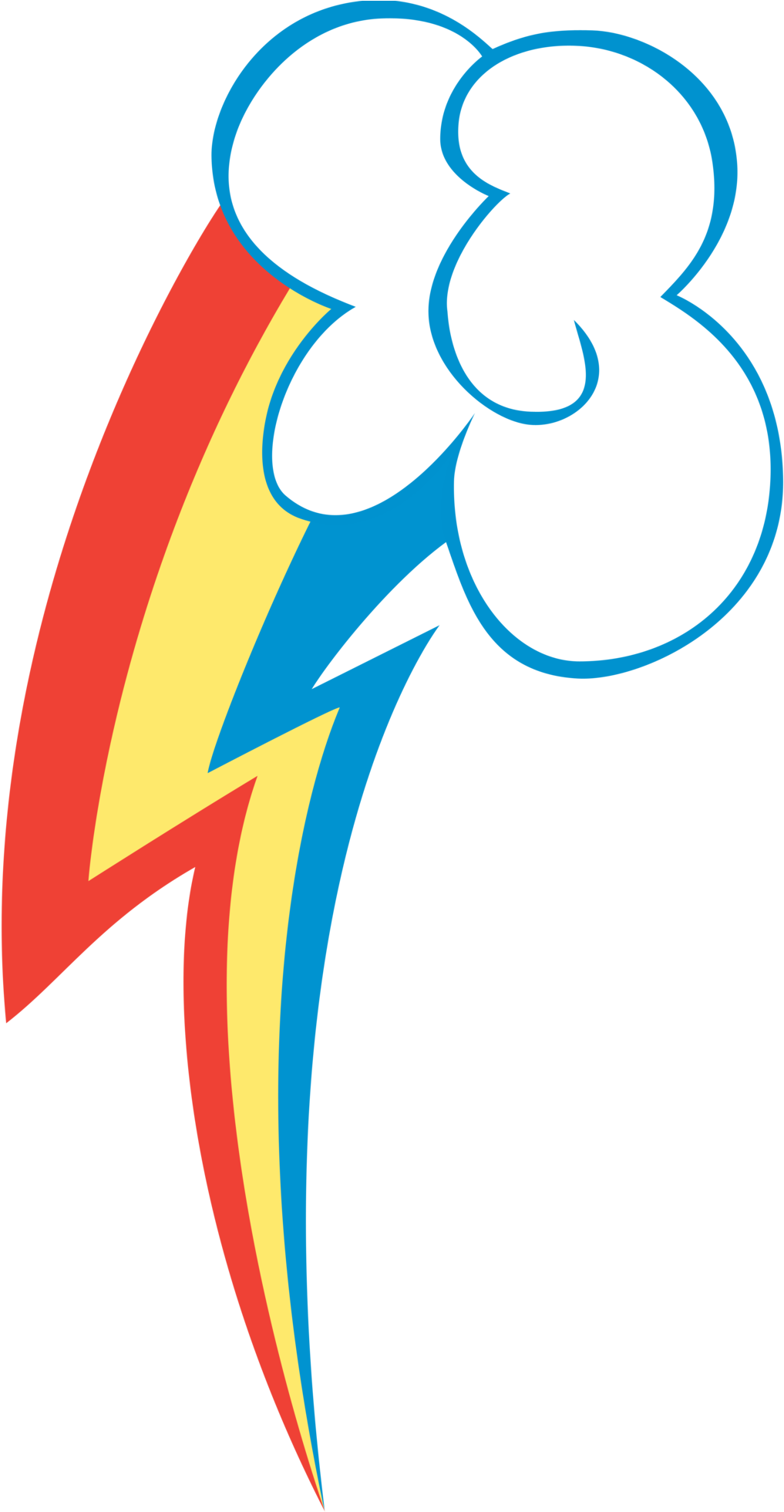 Rainbow Dash Cutie Mark Vector By Gandodepth - Mane 6 Cutie Marks ...