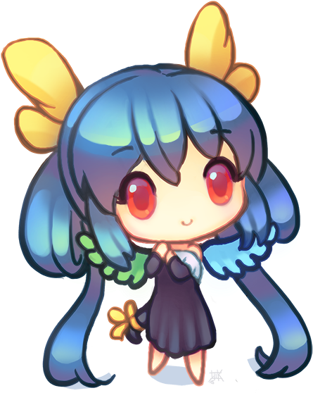 Dizzy Chibi 2 By Cubehero - Cartoon - (598x598) Png Clipart Download