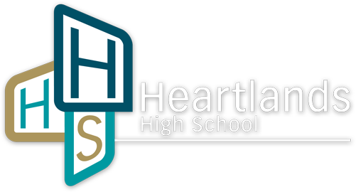 Heartlands High School Logo - School - (500x281) Png Clipart Download