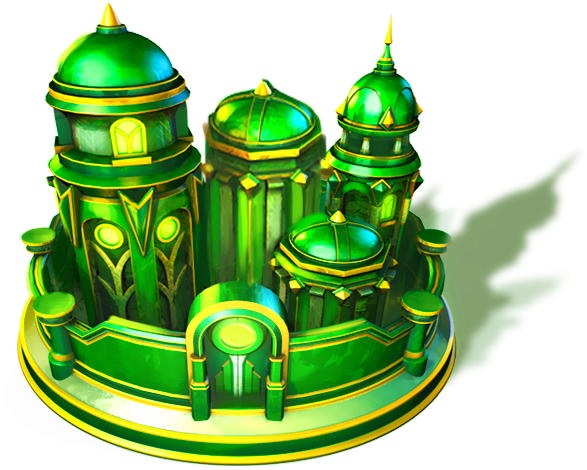 Emerald City Png - (608x608) Png Clipart Download