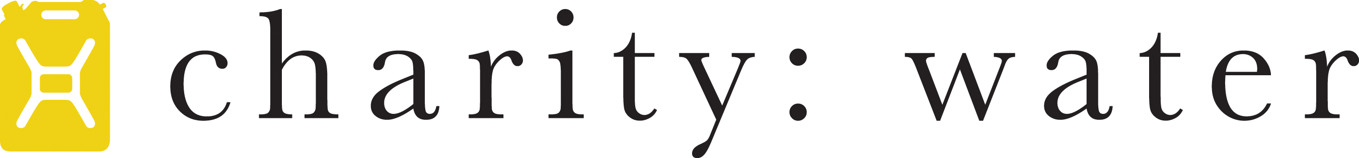 Charity Water - Charity Water Logo Png - (2700x315) Png Clipart Download