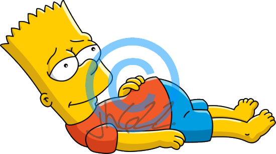Jh622 76 10 Bart Lounging Around By Jh622 - Bart Simpson Feet - Full ...