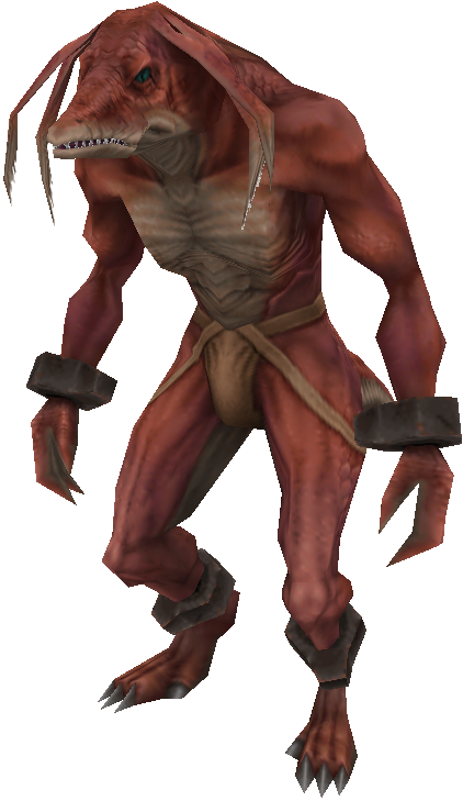 Bangaa Model 2 - Bangaa Ffxii - (422x729) Png Clipart Download