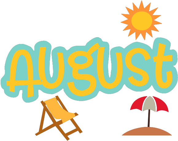 August Svg - Scalable Vector Graphics - (580x459) Png Clipart Download