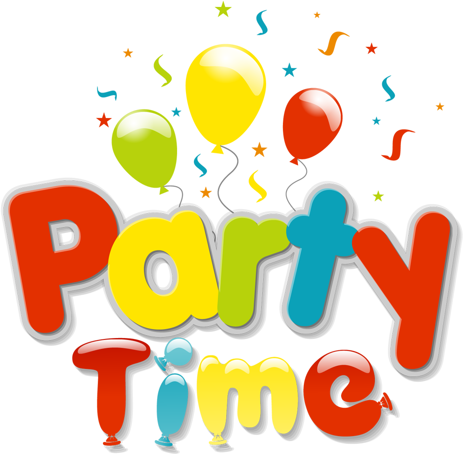 Athens Party Time - Party Time Logo - (1000x981) Png Clipart Download