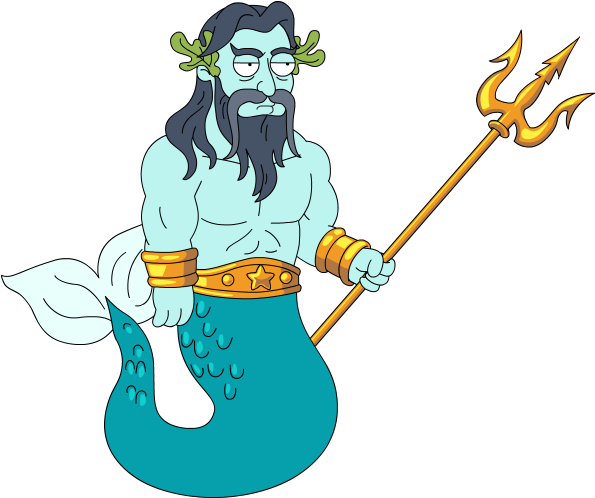 Neptune - Family Guy Neptune - (602x507) Png Clipart Download