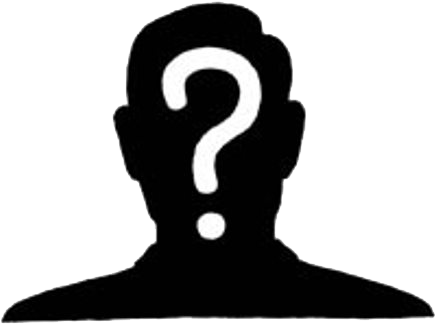 Silhouette Of Man With Question Mark - Guess Who Question Mark ...