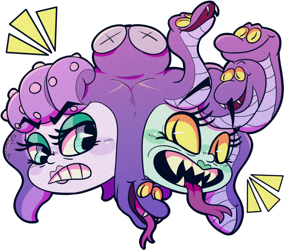 Holy Mackerel By Popanimals - Cuphead Cala Maria Fanart - (1024x922 ...