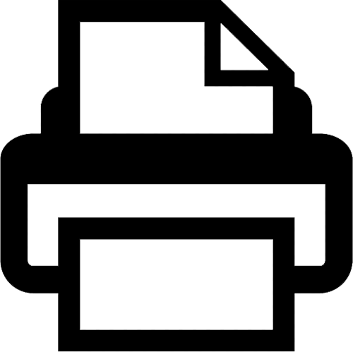 Printing & Publishing - Fax Symbol - (500x499) Png Clipart Download