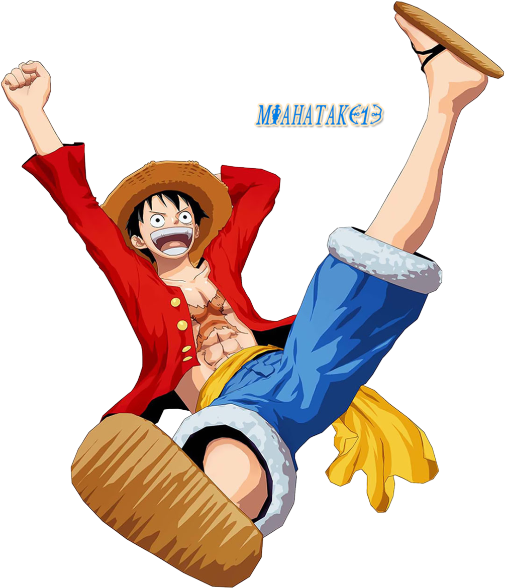 Luffy Jumping Render By Miahatake13 Luffy Jumping Render - One Piece ...